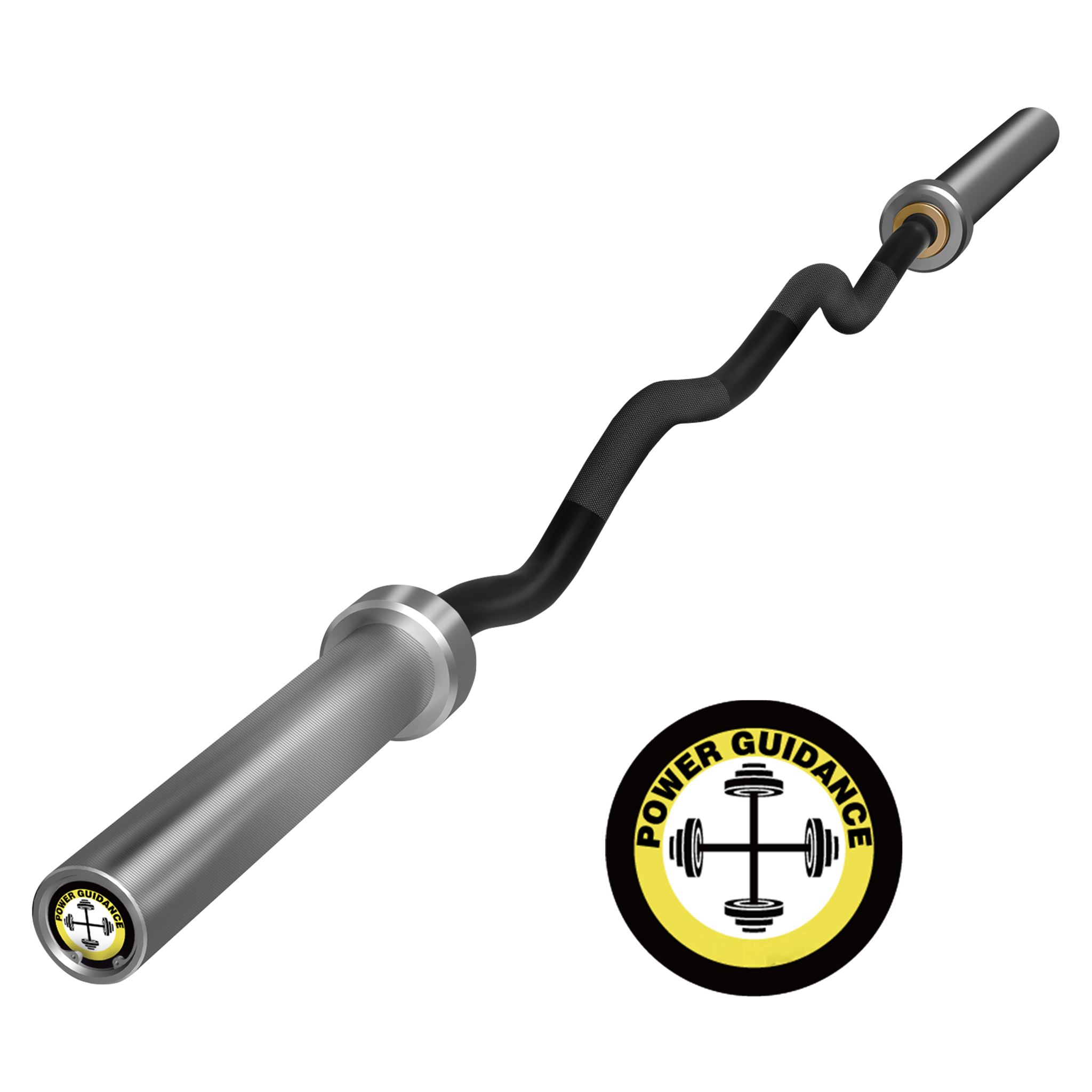 POWER GUIDANCE Strength Training EZ Bar- Chrome – POWERGUIDANCE